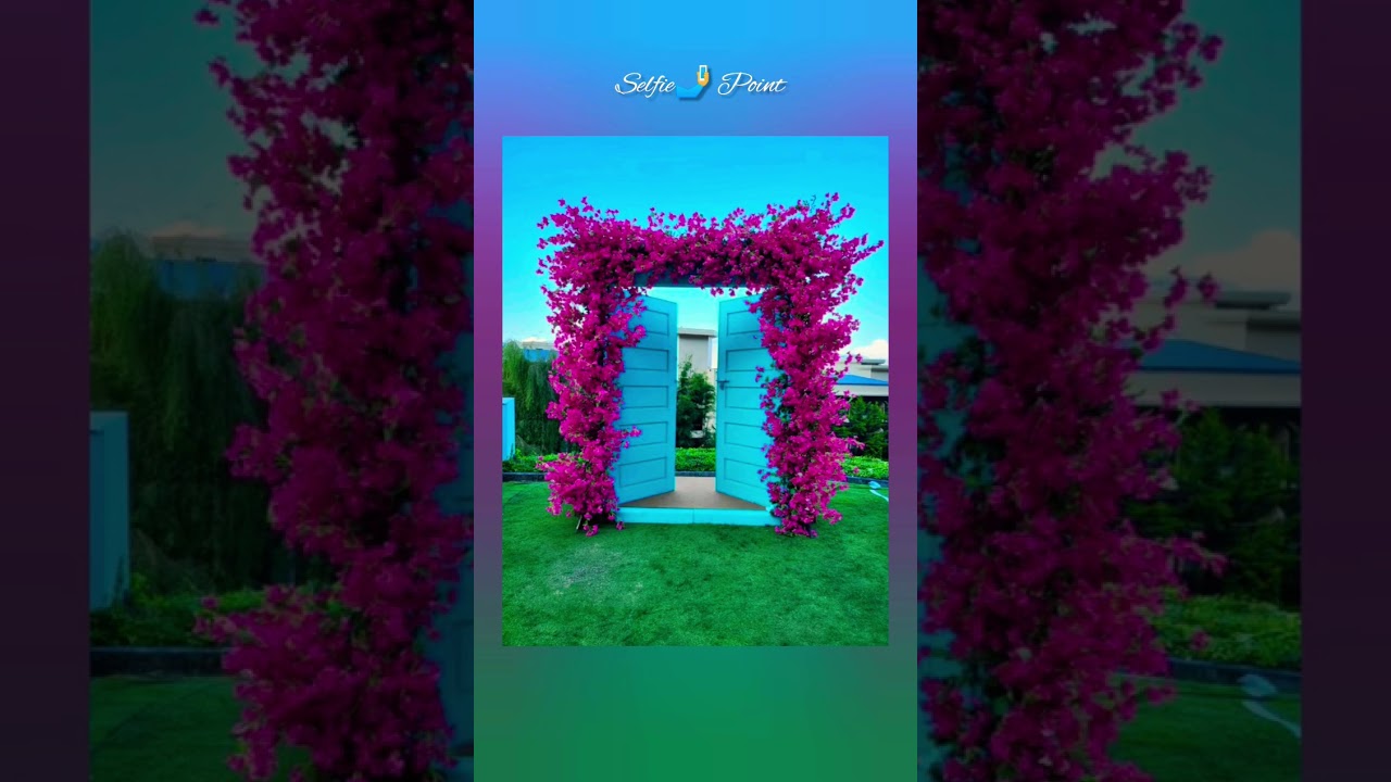 Viral Selfie point that you must add your wedding Venue #wedding #viral #short #decoration #yt