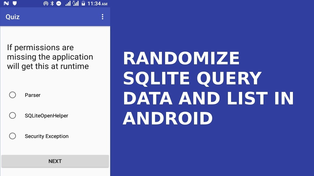 RANDOMIZE SQLITE QUERY DATA AND ARRAYLIST IN ANDROID