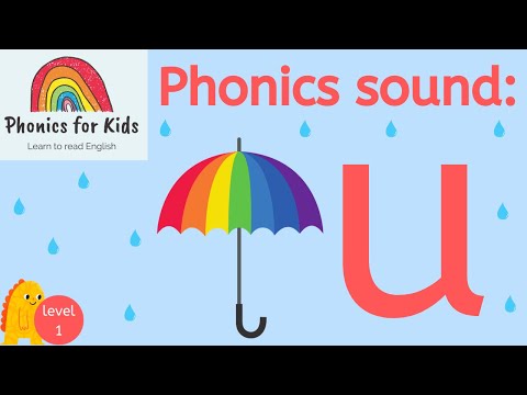 Phonics for Kids: U Sound | Phonics Letter Sound U | Learn to Read