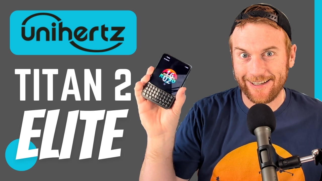 That's no BlackBerry! | Unihertz Titan 2 Elite Real-world Review