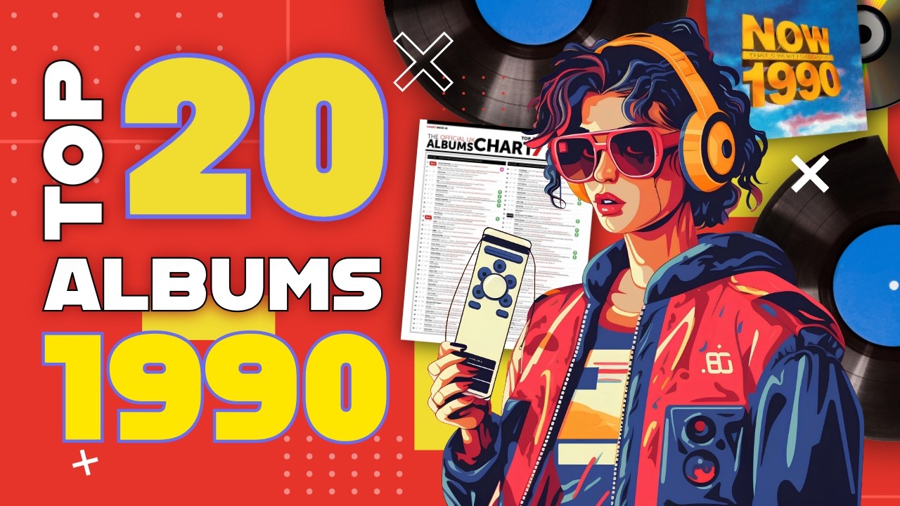1990'S BIGGEST ALBUMS - FROM 20 TO NUMBER 1