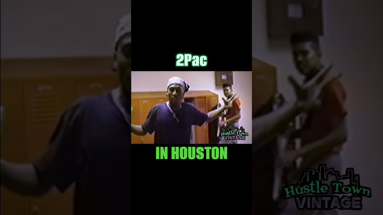 2Pac in Houston, TX with Digital Underground #HustleTownVintage