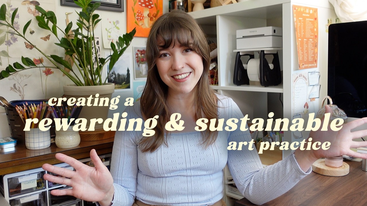 All my best tips for beating creative block 🌟 How to build a healthy art practice