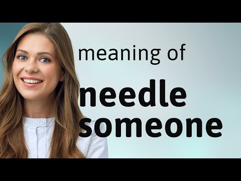 Understanding the Phrase "Needle Someone" in English