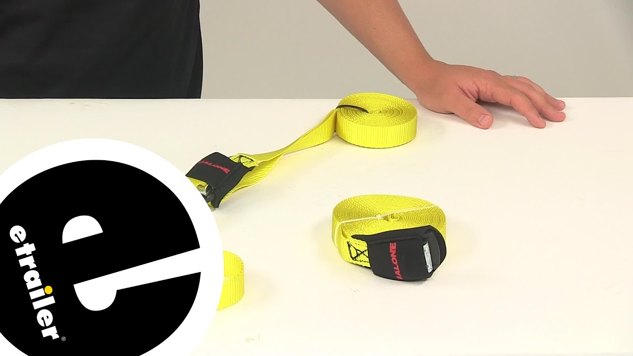 etrailer | Complete Breakdown of the Malone Cam Buckle Load Straps with Buckle Protectors