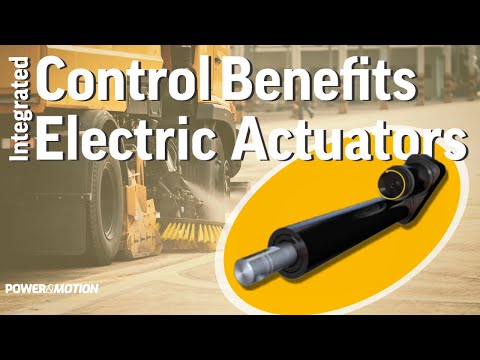 Integrated Control Benefits Electric Actuators