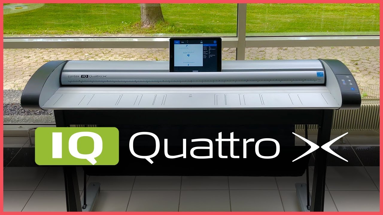 Contex IQ Quattro X large format scanner