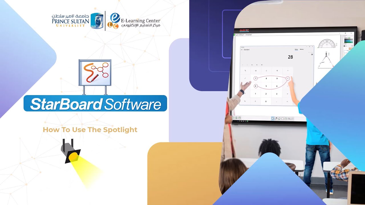IWB How To Use The Starboard Spotlight