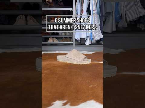 6 Summer Shoes that Look Better Than Sneakers! #summershoes