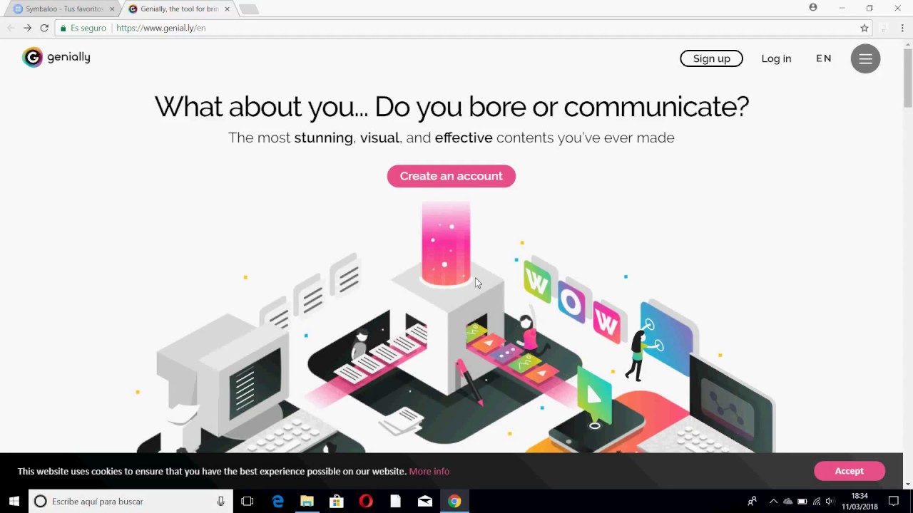 Genial ly. Herramientas digitales básicas para docentes inexpertos