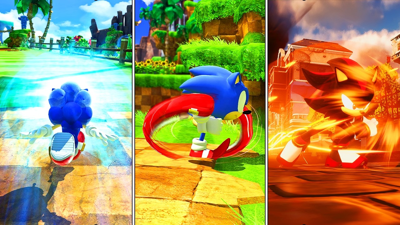 Sonic X Shadow Generations With Different Runs!