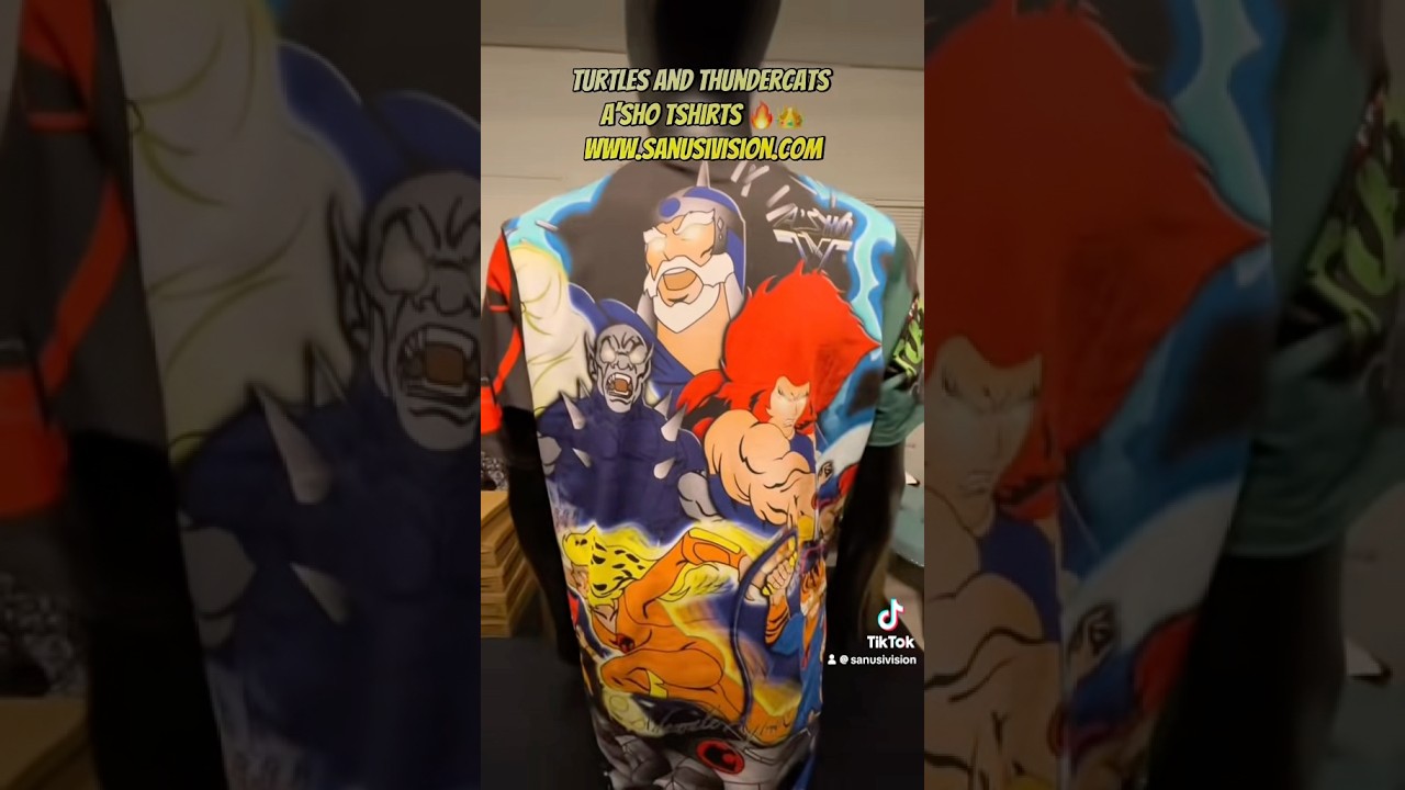 Thundercats and Turtles A’sho Tshirts 🔥👑