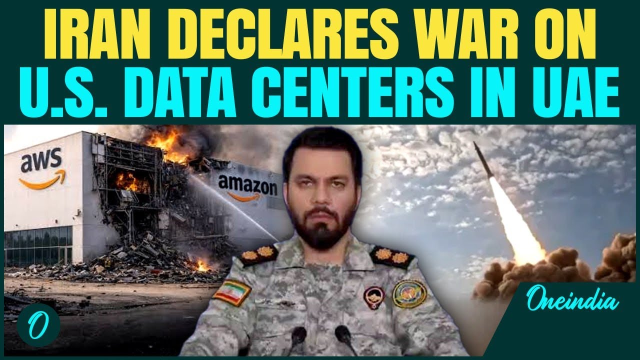 IRGC Spox Vows To Destroy $30b U.S AI Data Center In UAE After Amazon, Oracle | Chilling Video