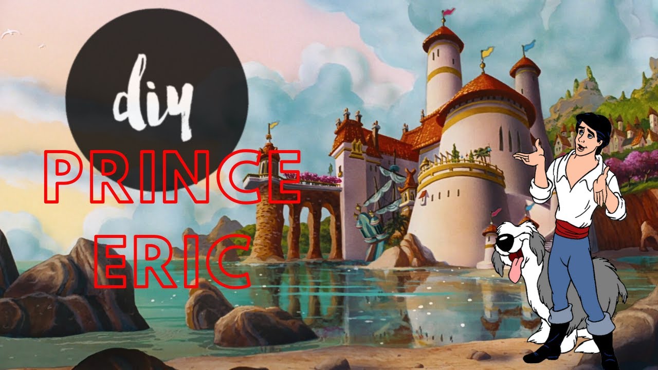 DIY PRINCE ERIC FROM THE LITTLE MERMAID | NO SEWING
