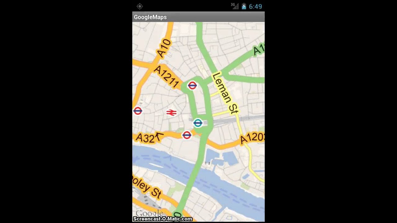 Google Maps for Android App // Source Code and Tutorial