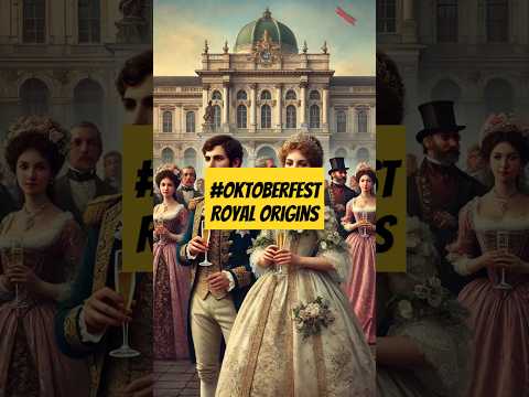 Oktoberfest Royal Origins! #Oktoberfest #History #BeerFestival #Prost #shorts #viralfacts #facts