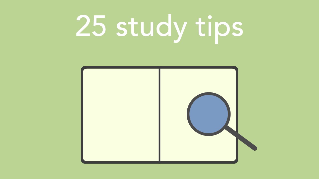 25 study tips