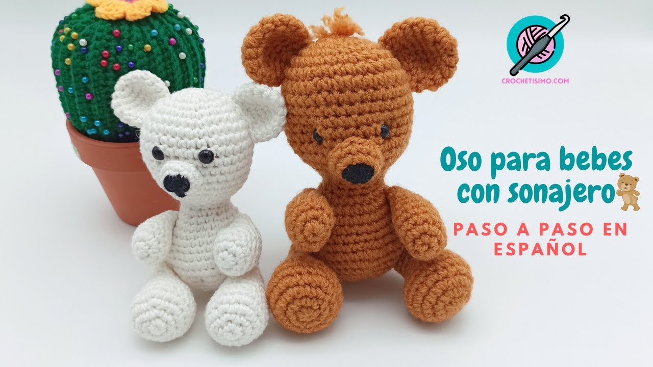 Cómo Tejer un Adorable Osito Amigurumi Patrón Gratis - Crochetisimo
