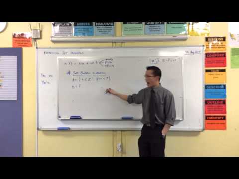 Set Builder Notation