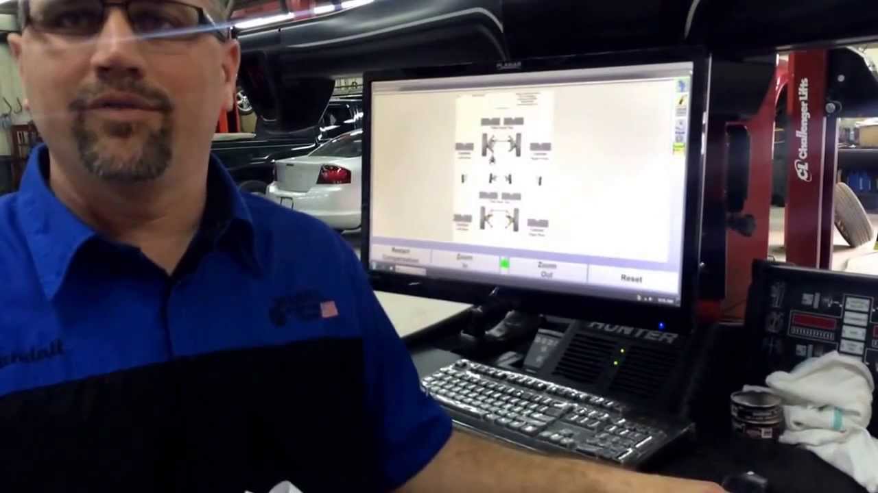 Latest technological advances come to Woodys with their new Hunter alignment machine!!