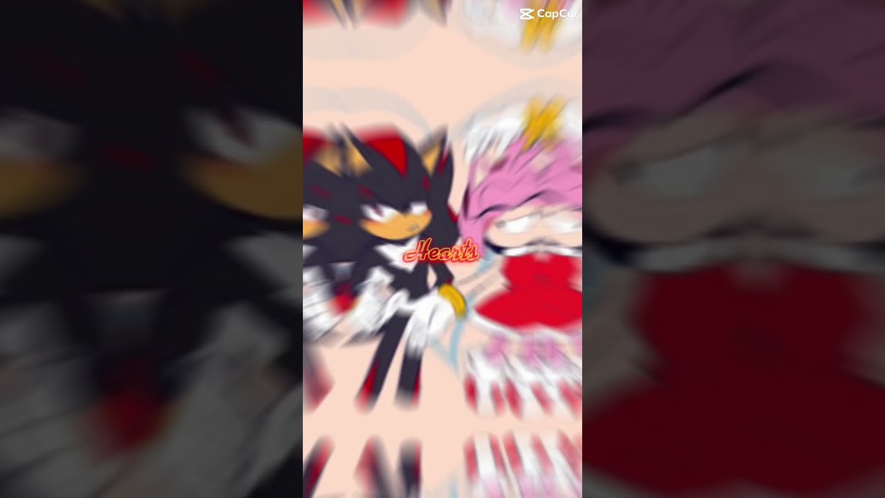 Shadamy #shadamy #shadow #amyrosethehedgehog