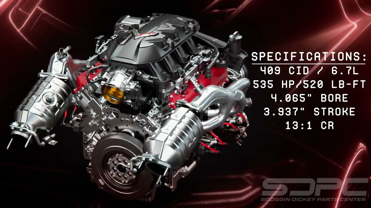 Quick Specs on the new Gen 6 LS6 Engine!