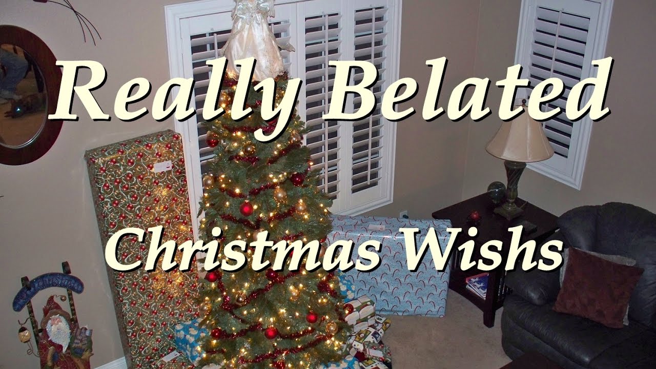 Belated Merry Christmas