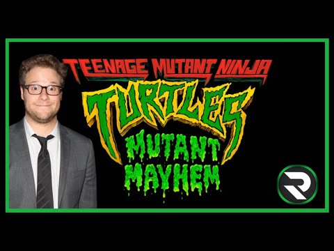 New TMNT Logo and Release Date! | Seth Rogen