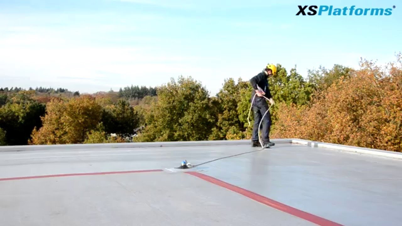 How to use a anti-pendulum anchor with a single anchor point