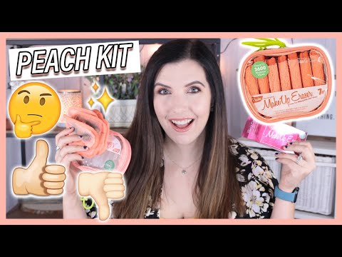 LIMITED EDITION MAKEUP ERASER CLOTHS... LOVE OR HATE THEM?! | Makeup Eraser 7 Day Peach Kit