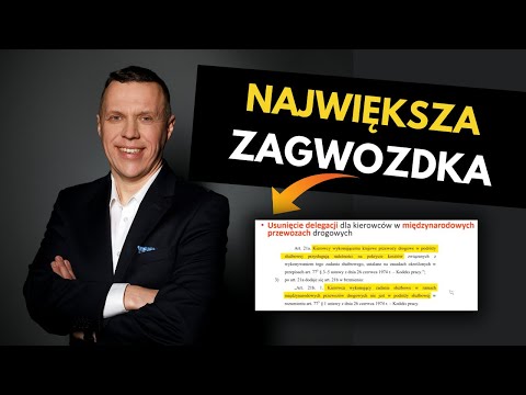 Usunięcie delegacji dla kierowców w międzynarodowych przewozach drogowych | WAŻNE ZMIANY