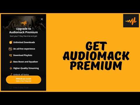 How to upgrade to Audiomack Premium On iphone