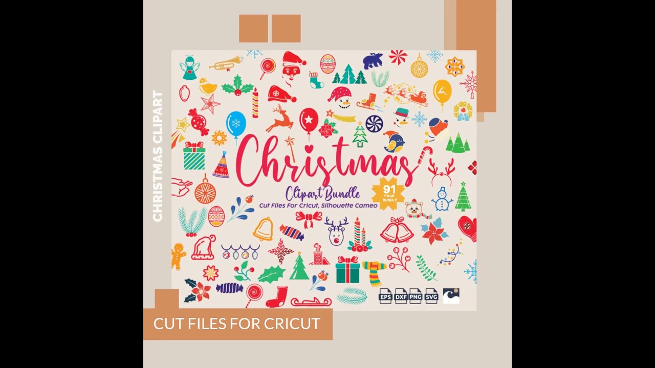 Christmas svg png Bundle, Clipart