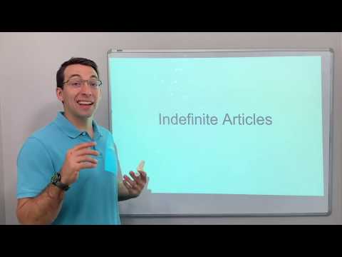 Spanish Indefinite Articles