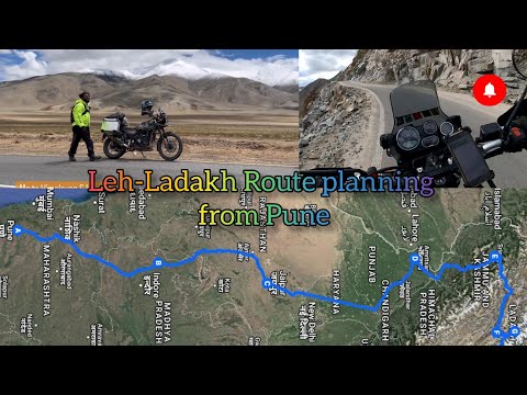 how to plan leh ladakh tour from Pune | Available routes Pune to #lehladakh #rehimalayan #travel