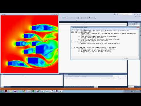 Real-time and High accurate urban airflow simulation