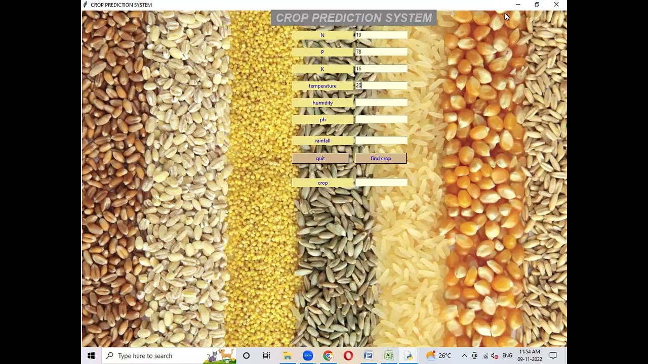 Crop prediction using machine learning || Engineering Project || Final Year Project || PythonProject