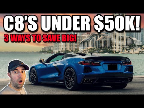 C8 Corvette's NOW Under $50K! Time to Save BIG!