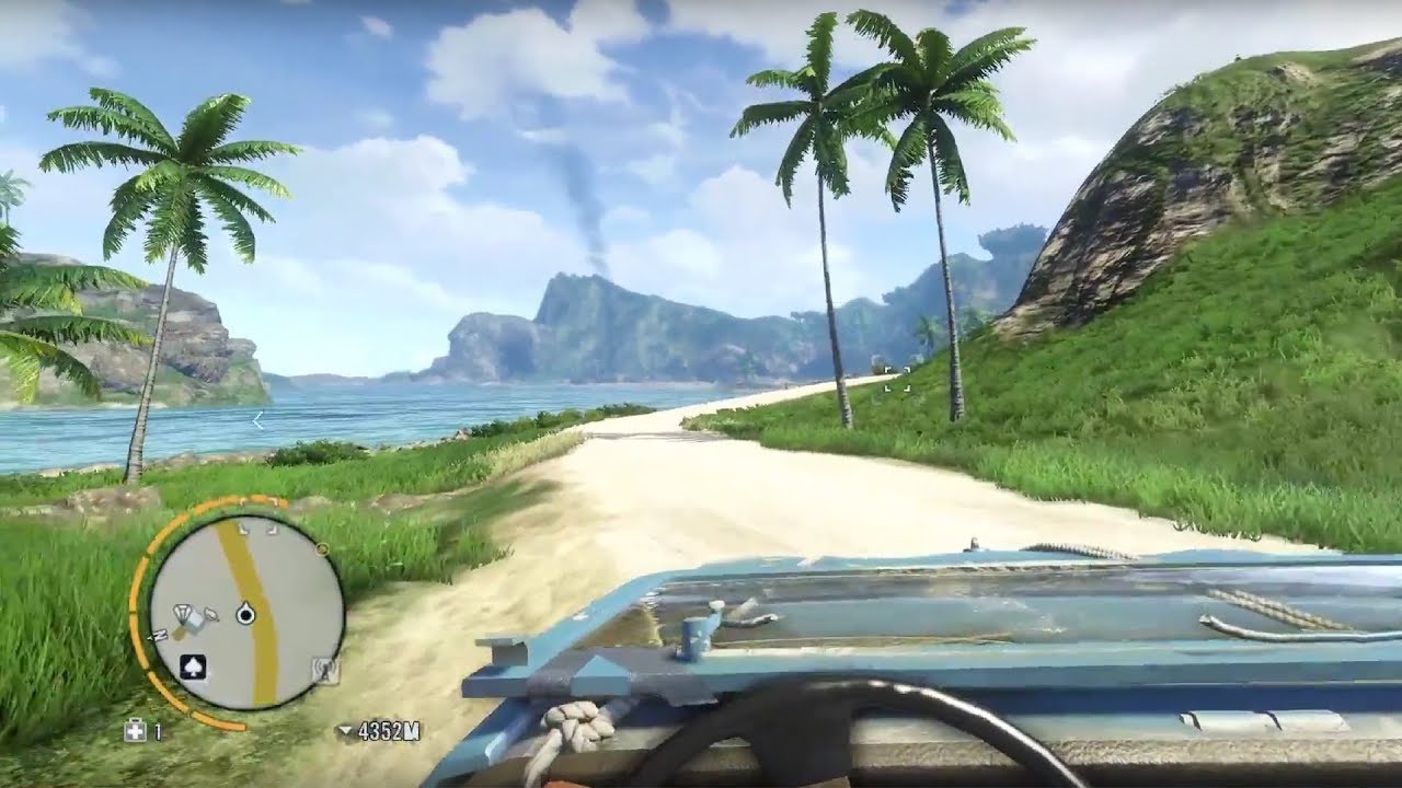 HOW BIG IS THE MAP in Far Cry 3? Drive Across the Map