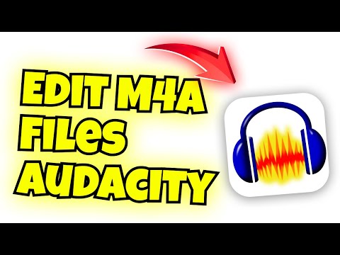 edit m4a files audacity