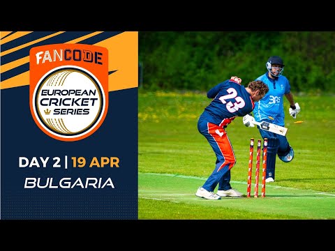 🔴 FanCode European Cricket Series Bulgaria, 2022 | Day 2 | T10 Live Cricket