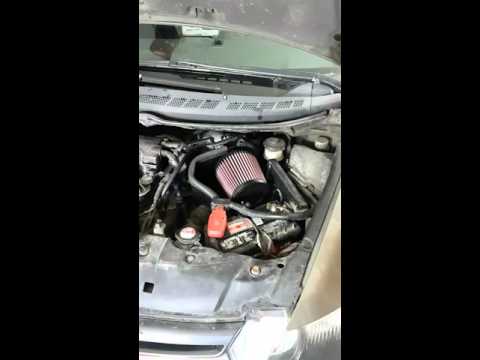 Short ram air intake K&N civic 2007 1.8l
