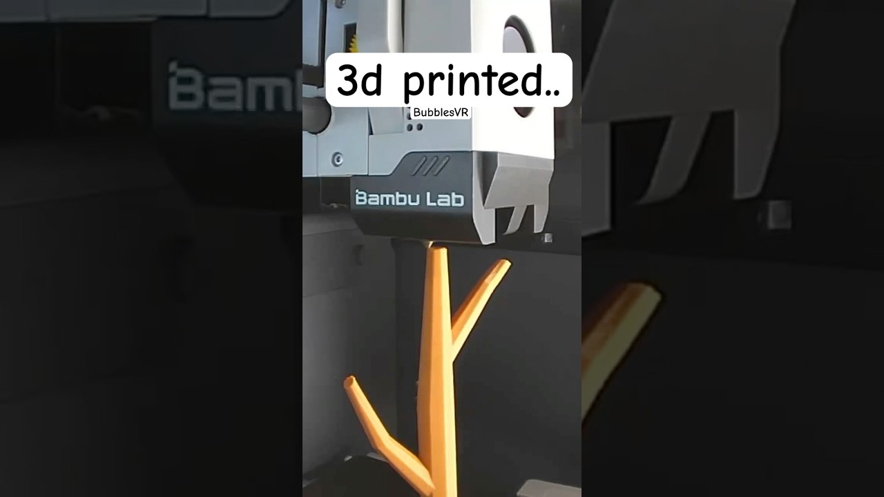 3-D printing the stick… #gorillatag #vr #shorts