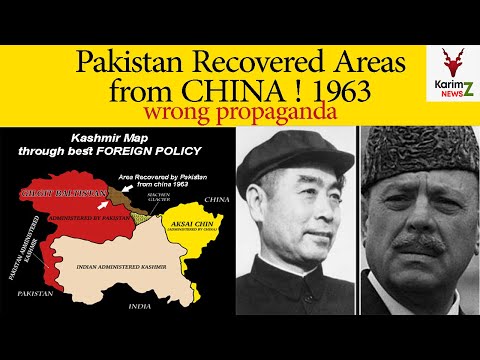 Pakistan Recovered its Areas from China in 1963 PACT