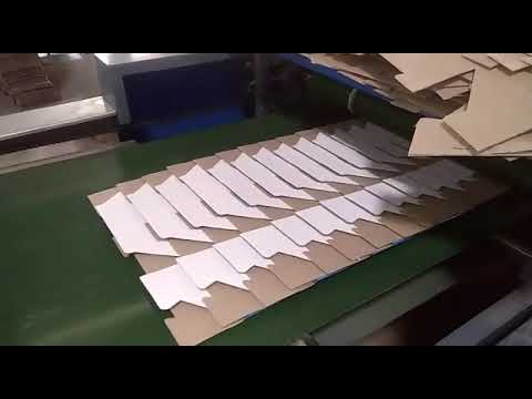 Corrugated Box Folding Machine - Mono Carton Box Pasting Machine ...