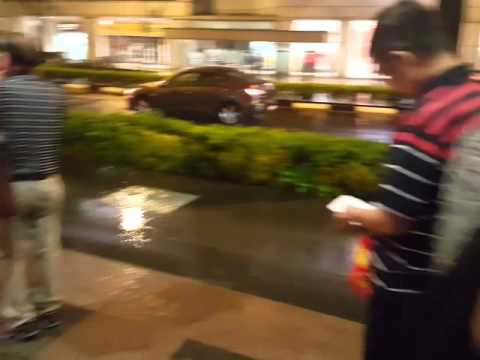 People filing out of Singapore Pools HQ after the Hongbao Draw