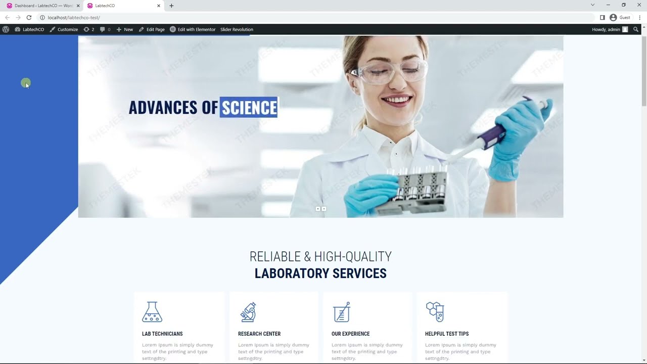 LabtechCO Theme Setup Wizard