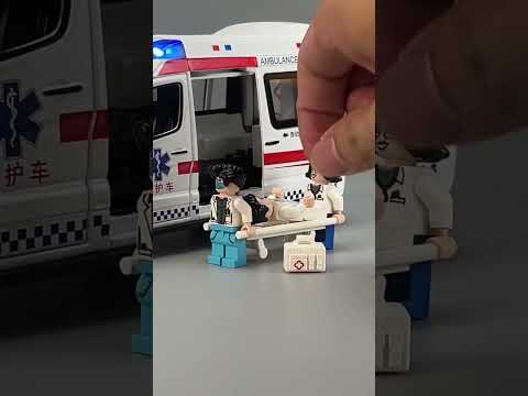 Emergency Ambulance Van #viral #diecast #shorts