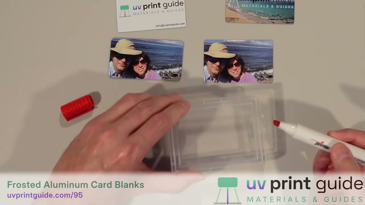 UV Printing on White Aluminum Cards: eufyMake E1 Review