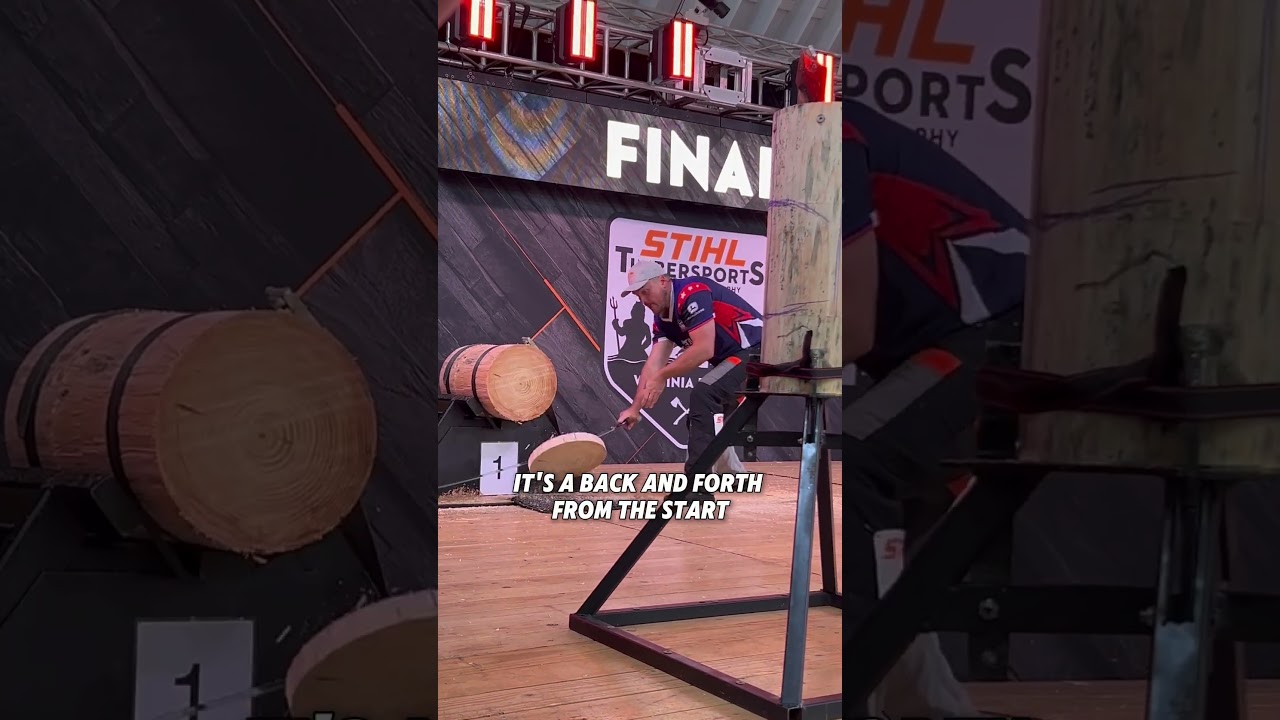 THE FASTEST ATHLETES IN NORTH AMERICA 🇺🇸 🇨🇦 #woodchopping #lumberjack #extremesports #champion